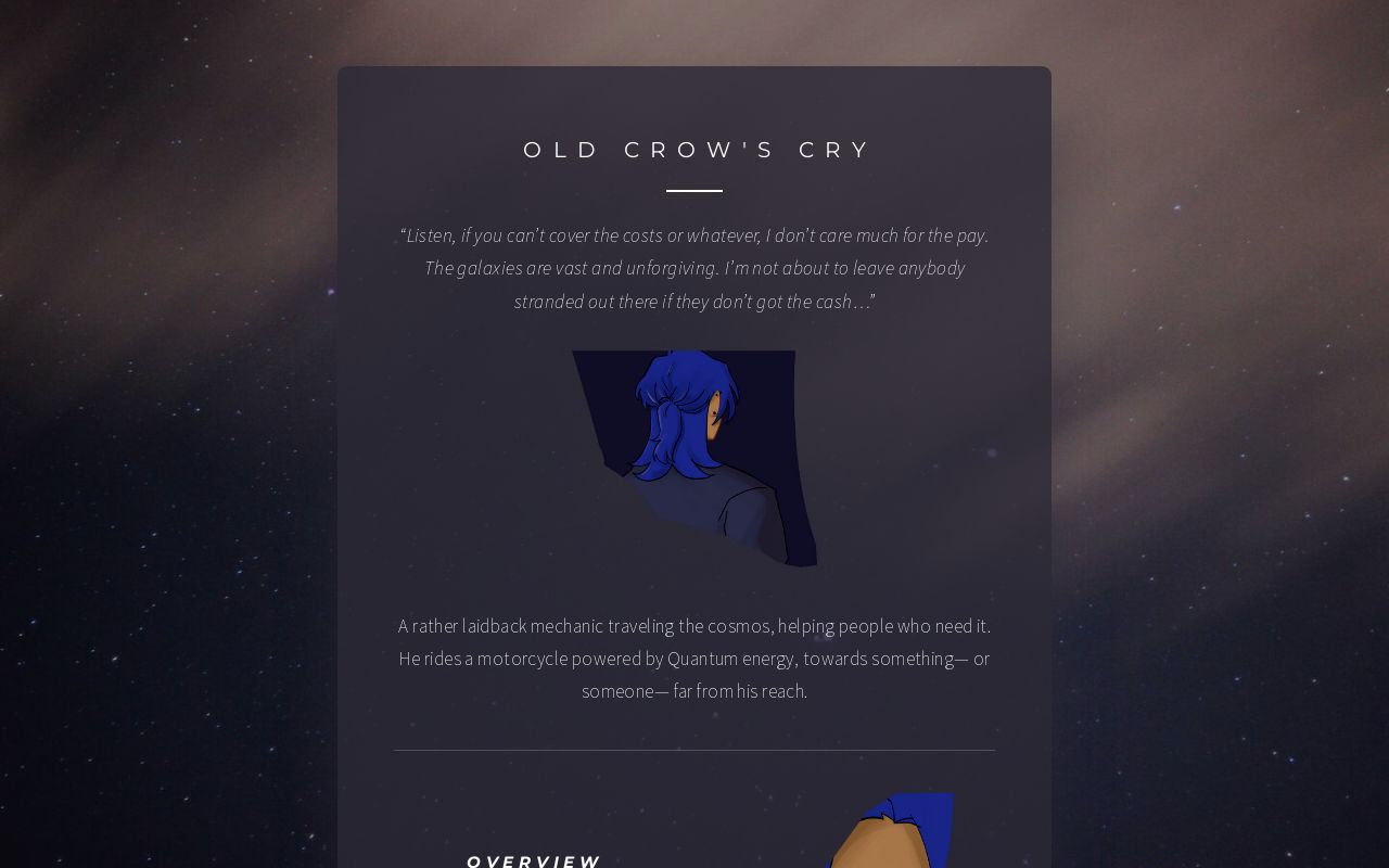 old crow’s cry